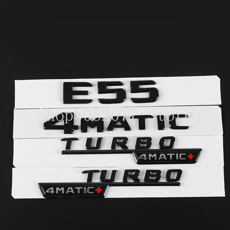 2017 Flat Letters Emblem E43 E53 E55 E63 E63S Coupe V8Biturbo 4MATIC ...
