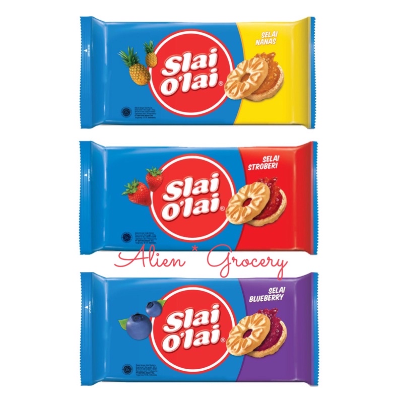 Roma Slai O Lai Olai Pineapple Blueberry Strawberry 192gr | Shopee Malaysia