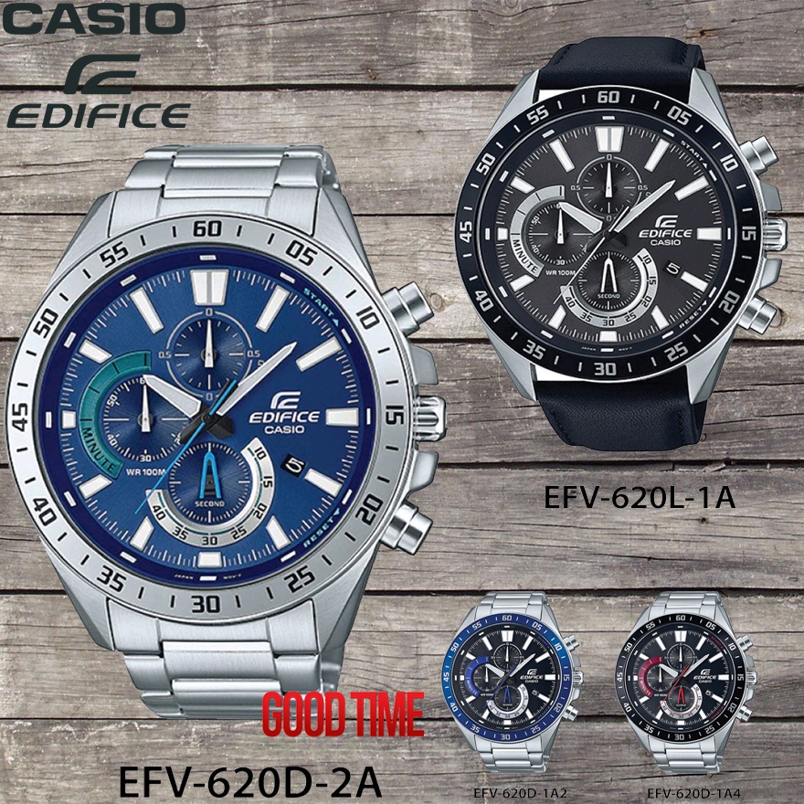 Casio Original Edifice EFV-620D EFV-620L EFV-620 Chronograph Men's ...