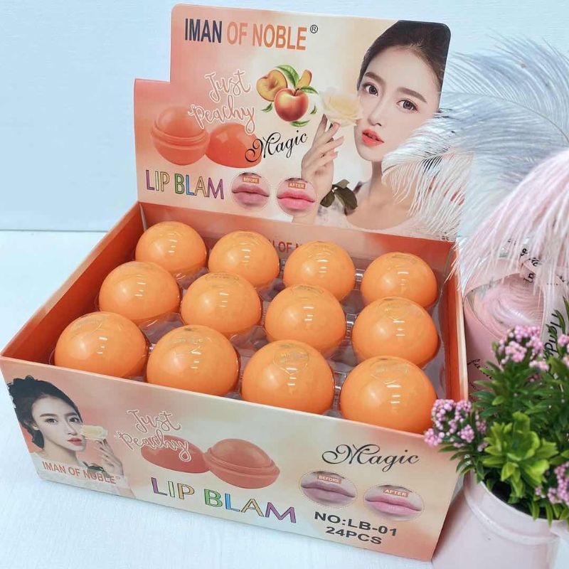 Peach Magic Lip Balm Ball | Shopee Malaysia