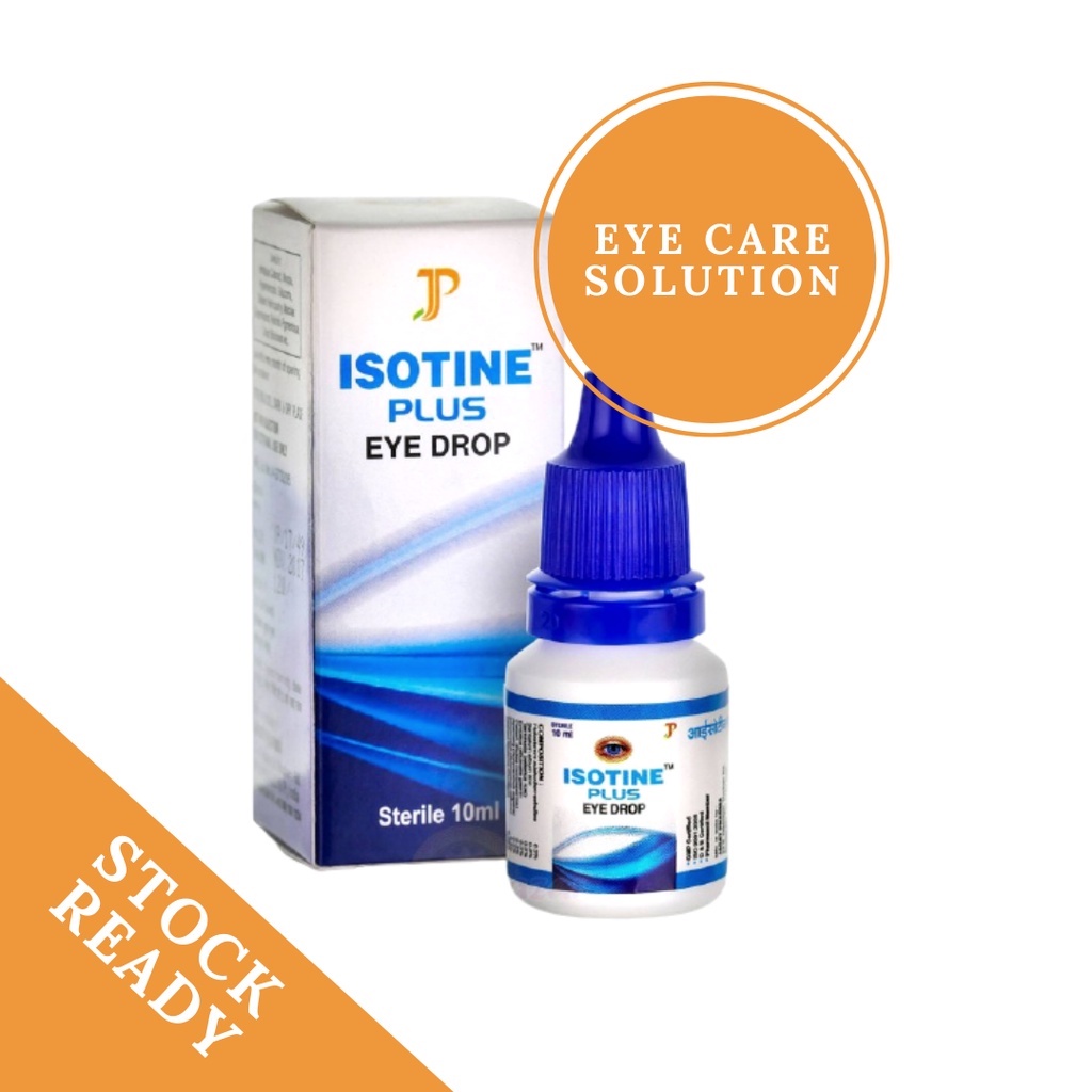 Isotine Plus Eye Care Solution - Cataract, Myopia, Eye Strain | Shopee ...