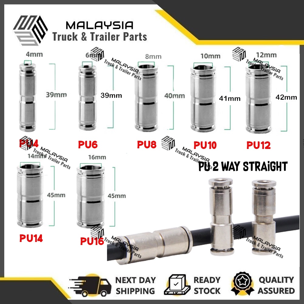 PU Whole brass metal pneumatic quick coupling straight air compressor ...