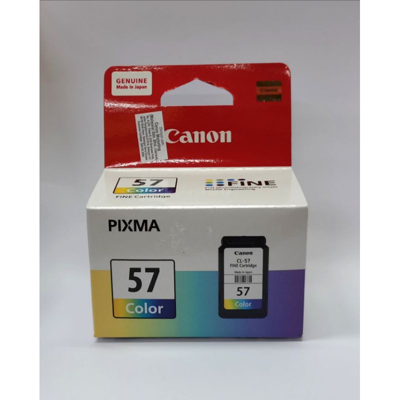 Original Canon PIXMA 57 Colour Ink Cartridge | Shopee Malaysia