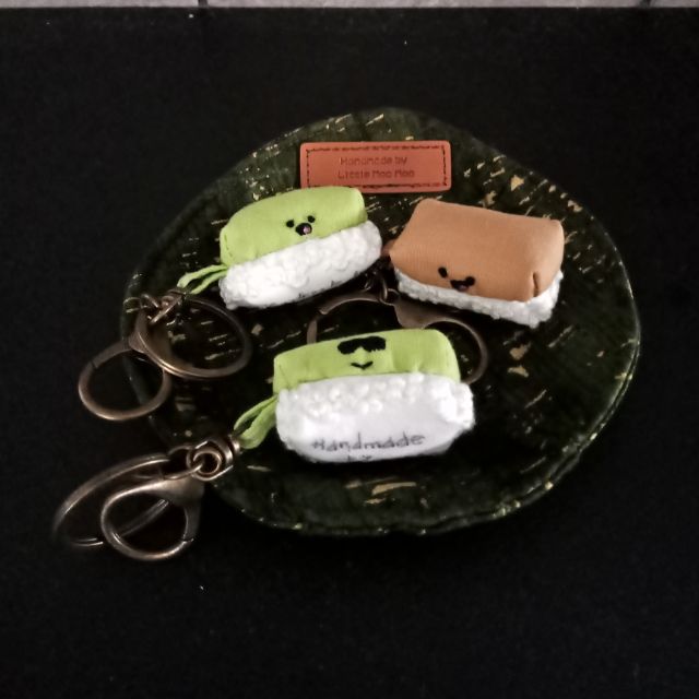 Little Moo Moo Handmade Nyonya Kuih Seri Muka Keychain | Shopee Malaysia