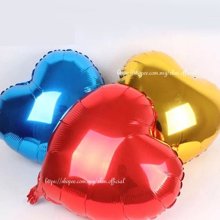 (50PCS) 5Inch Love Star Foil Balloon Birthday Party belon bobo wedding gift round heart ...