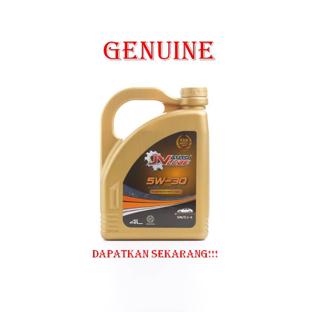 JV AUTOLUBE Auto lube ENGINE OIL 5W/30 10W/40 SUPER SEMI SYNTHETIC | Shopee Malaysia