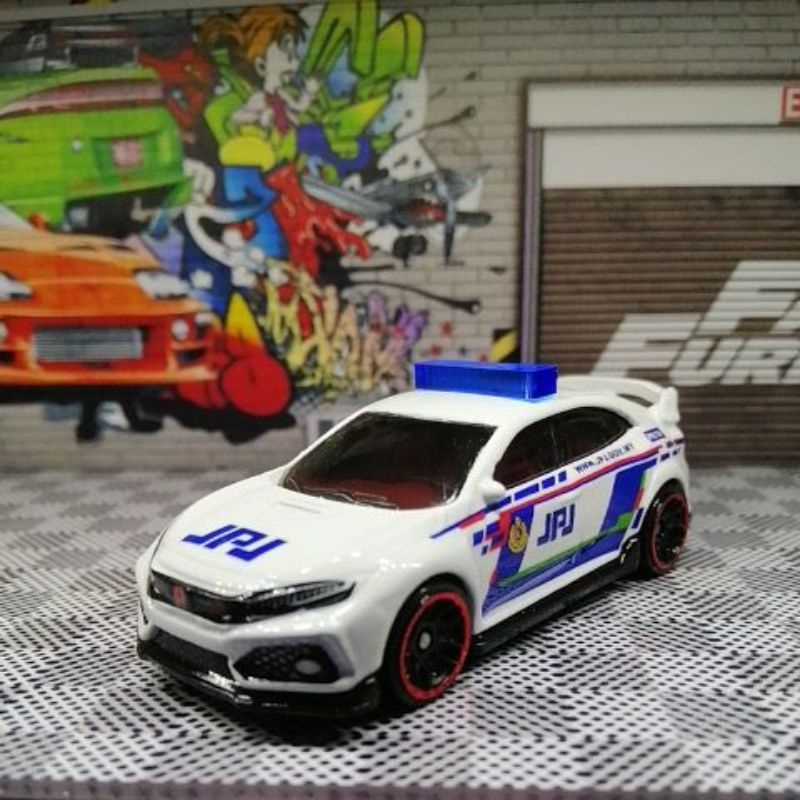 POLIS Honda Civic Type R FK8 Custom Scale 1/64 Hot Wheel | Shopee Malaysia