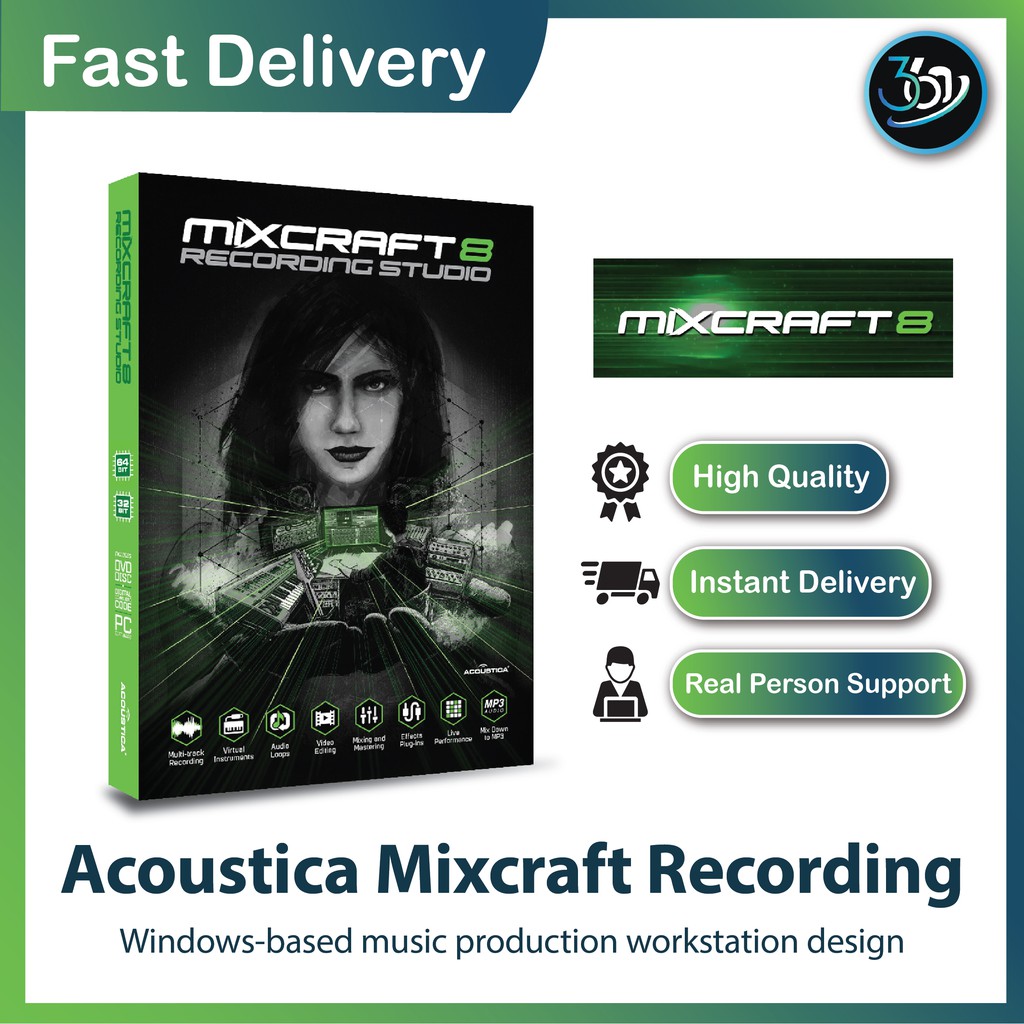 Acoustica Mixcraft Recording Studio | Shopee Malaysia