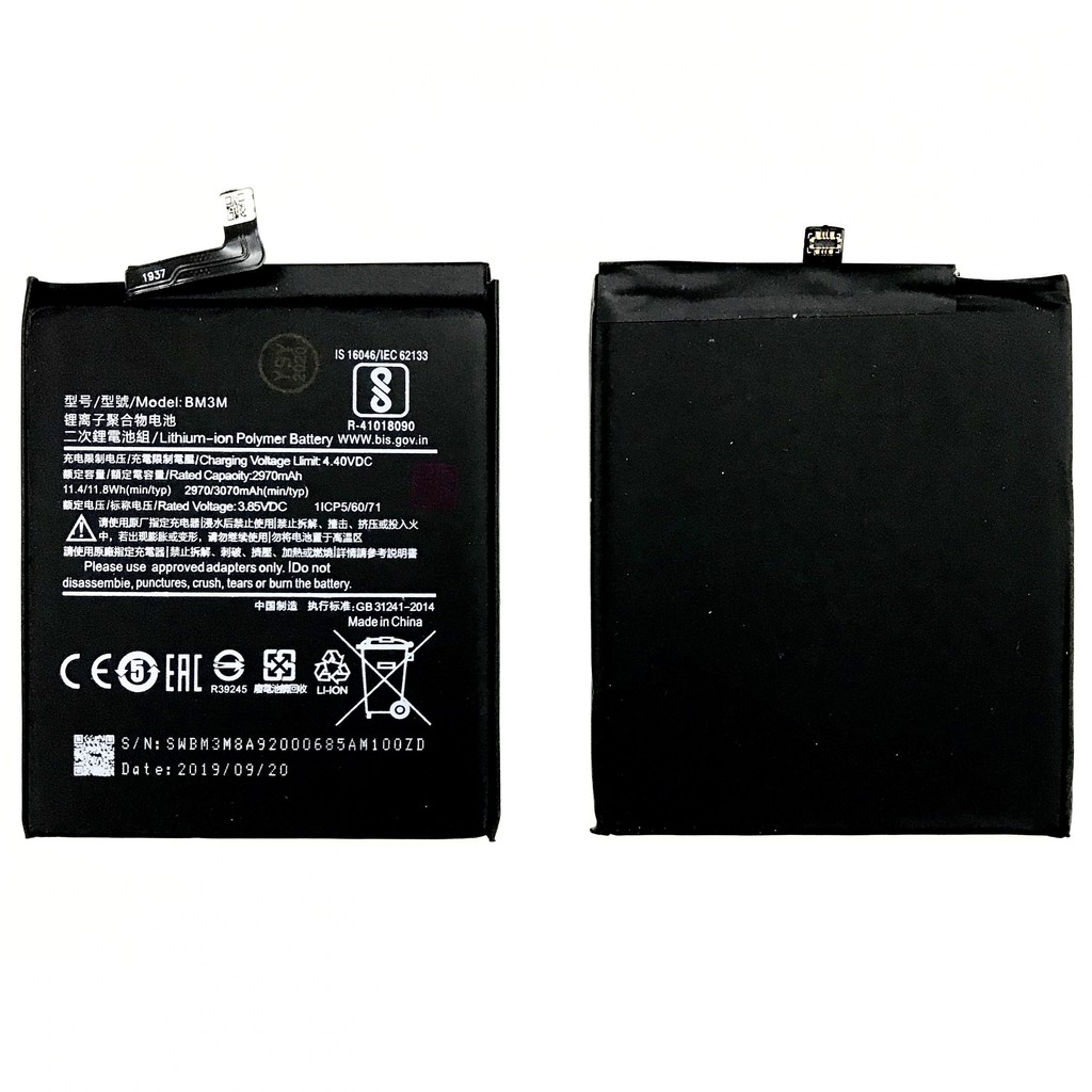 Battery Made For Xiaomi 9 Se (BM3M) | Shopee Malaysia