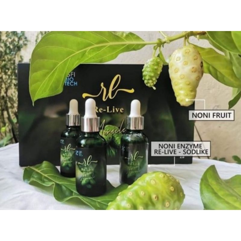 Noni RE-LIVE SODLIKE miracle 2.0 诺丽果酵素 100%Original | Shopee Malaysia