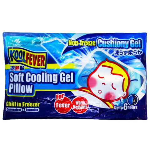 🔥HOT ITEM 🔥 READY STOCK🔥KOOL FEVER SOFT COOLING GEL PILLOW 1PC EXP 2026 ...