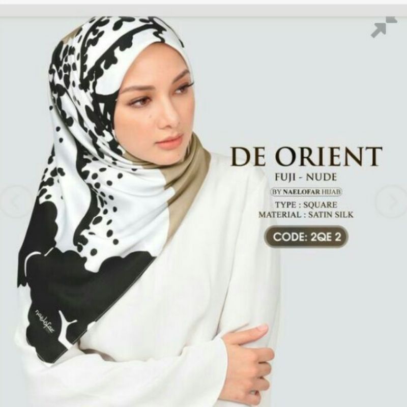 💥TUDUNG NAELOFAR SQUARE PRINTED💥 | Shopee Malaysia