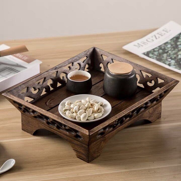 Naturalcraft Hand-Engraved Trays Coffee Table Trays Home Trays ...