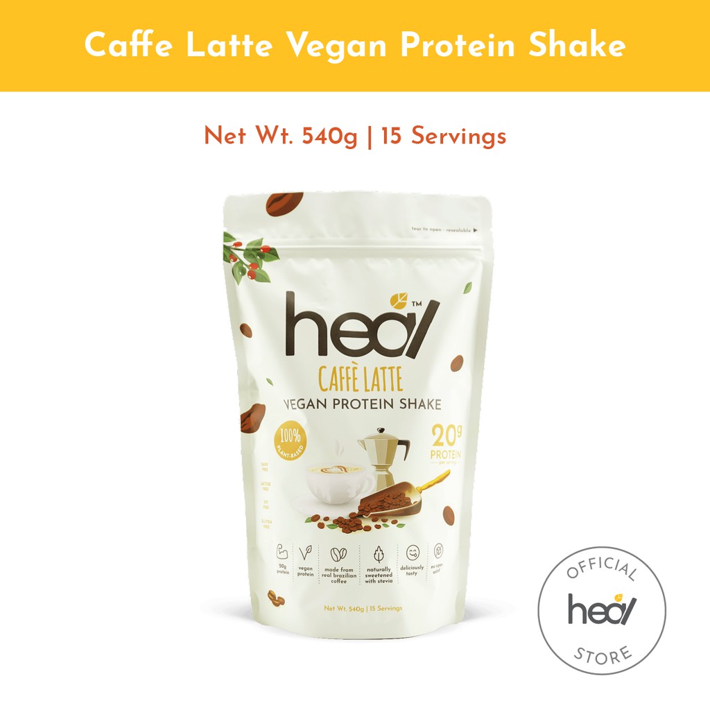 Heal Protein Shake Powder Pack Whey Protein/Pea Protein/Plant Based ...