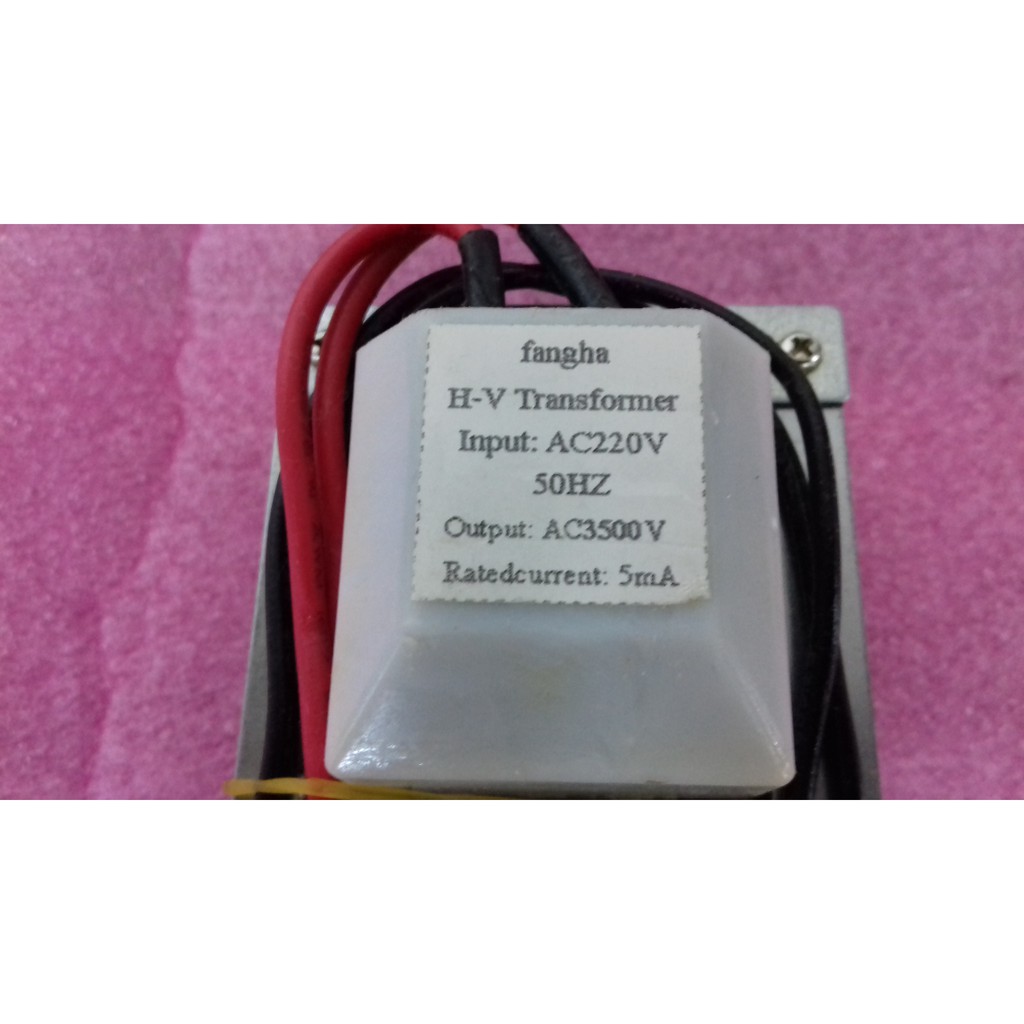 H-V Transformer HV HIGH VOLTAGE TRANSFORMER Mesin penangkap serangga ...
