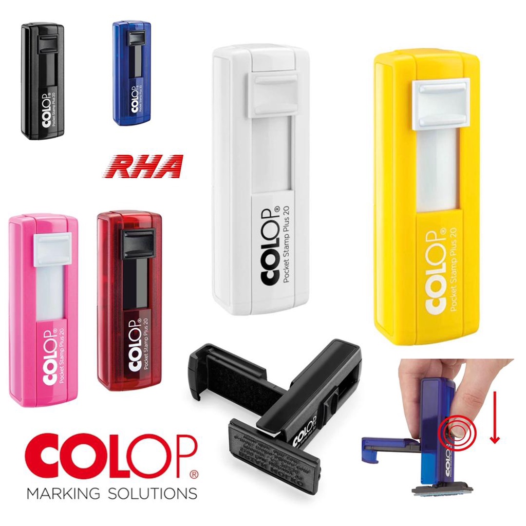 POSTAGE SEGERA 24 JAM(READY STOCK) Colop Pocket Plus 20 | Shopee Malaysia