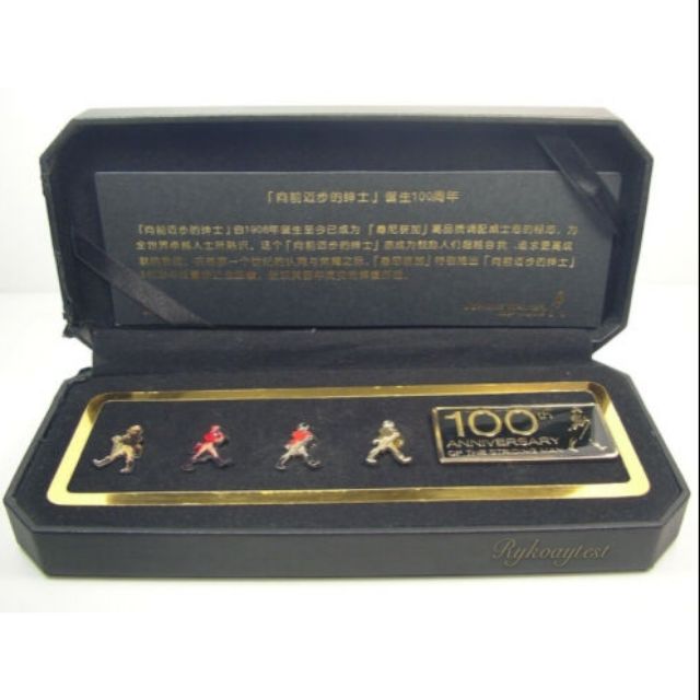 Johnnie Walker Pin Set - 100th ANNIVERSARY OF THE STRIDING MAN | Shopee ...