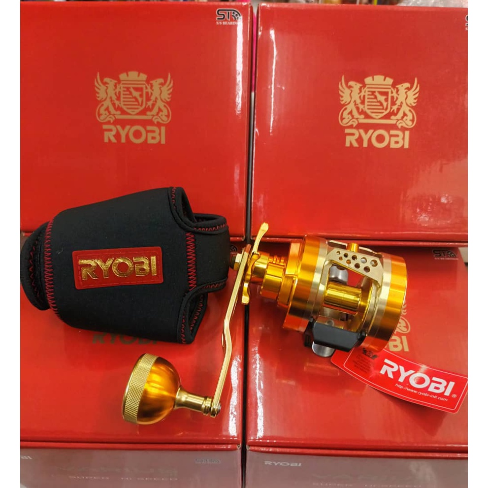 NEW YEAR EDITION RYOBI VARIUS GR FISHING CASTING REEL(LEFT HANDLE ...