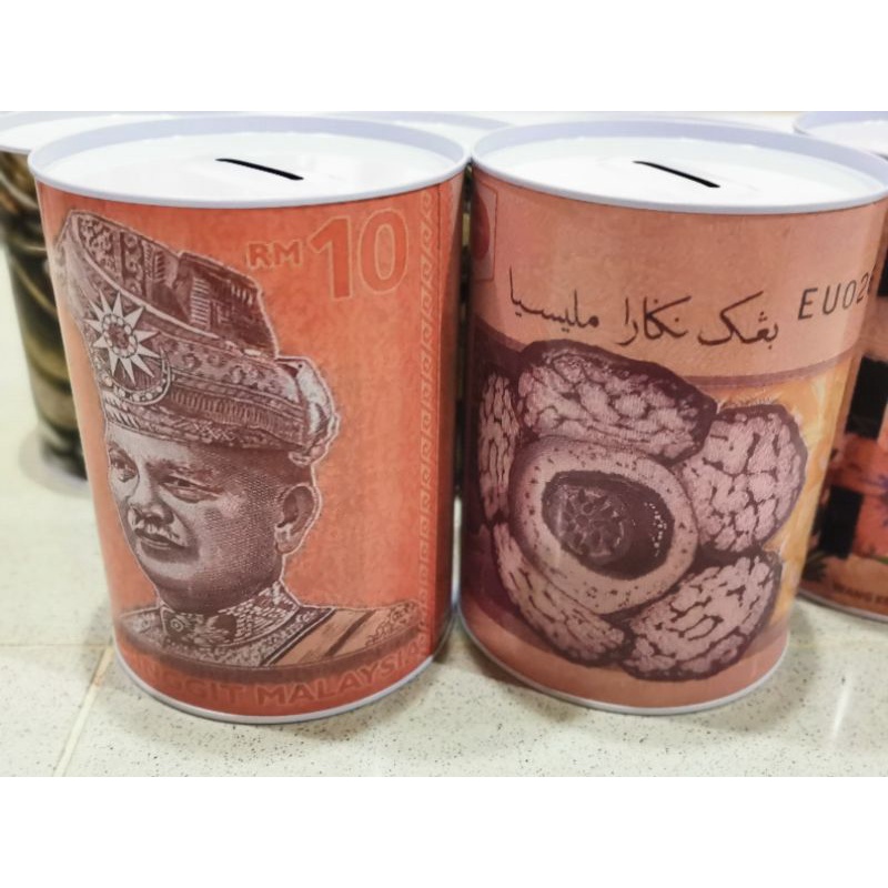 RM100 Duit Syiling Ringgit Mata Wang Malaysia Seal Type Coin Money Bank ...