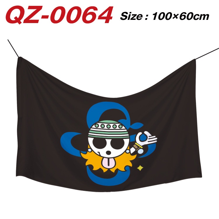 Jason ONE PIECE Flag Anime Banners Luffy Zoro Cosplay Hanging Flags ...