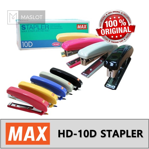 MAX HD-10D STAPLER (JAPAN QUALITY) | Shopee Malaysia