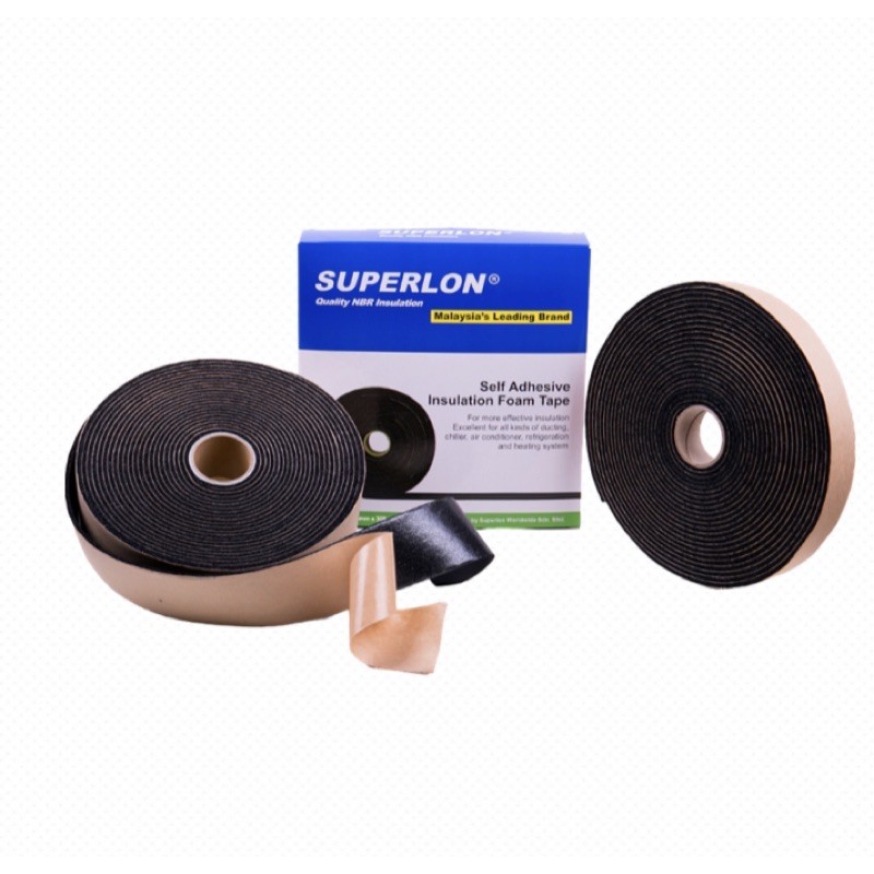 *Ready Stock*Superlon Self Adhesive Insulation Foam Tape | Shopee Malaysia