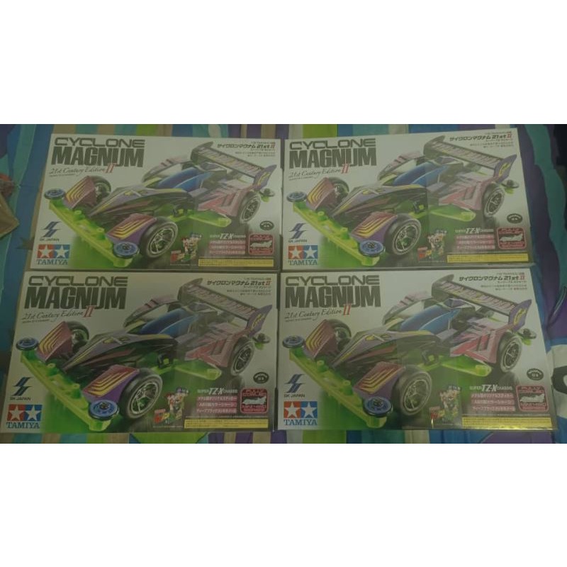 Tamiya Mini 4WD - Cyclone Magnum 21st Century Edition II Set of 4 ...