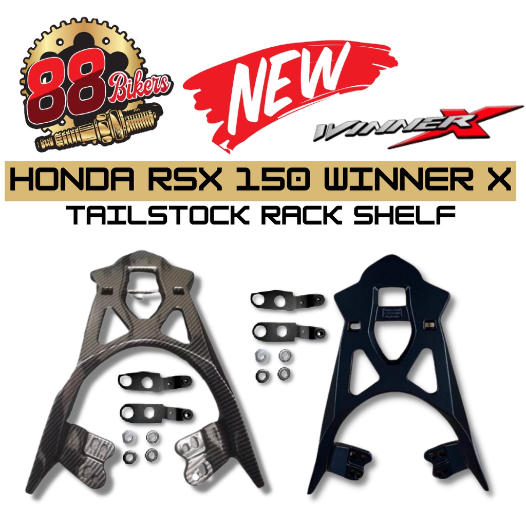 HONDA RSX 150 WINNER X RS-X RSX150 MOTORCYCLE TAILSTOCK SHELF WITH ...