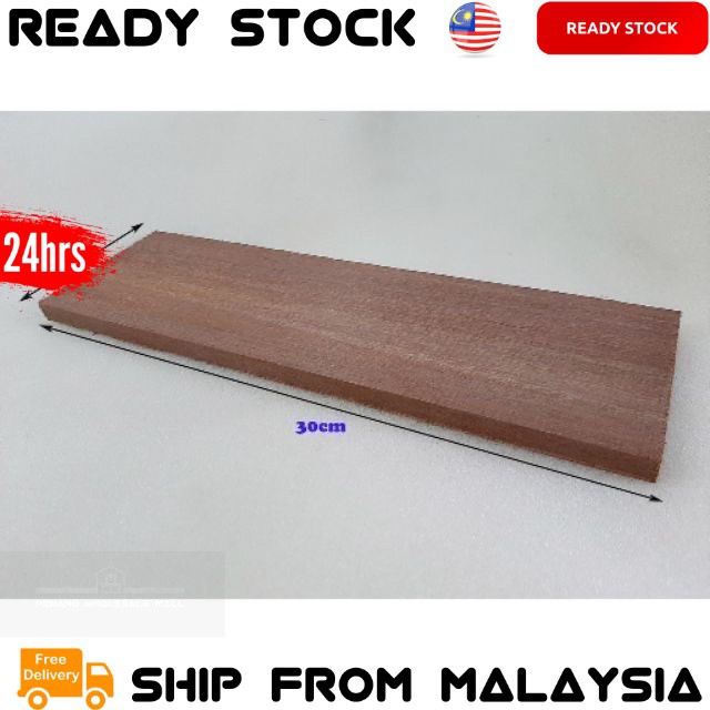 Multi Purpose Wood Trowel Board / Papan Kayu (10cm x 30cm) | Shopee ...
