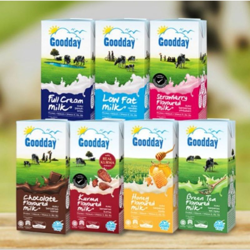 Goodday UHT Milk (1L/200mlx6) Chocolate / Strawberry Milk / Full Cream ...