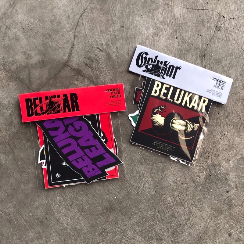 Sticker Pack - Bush - Vol3 & Vol4 | Shopee Malaysia