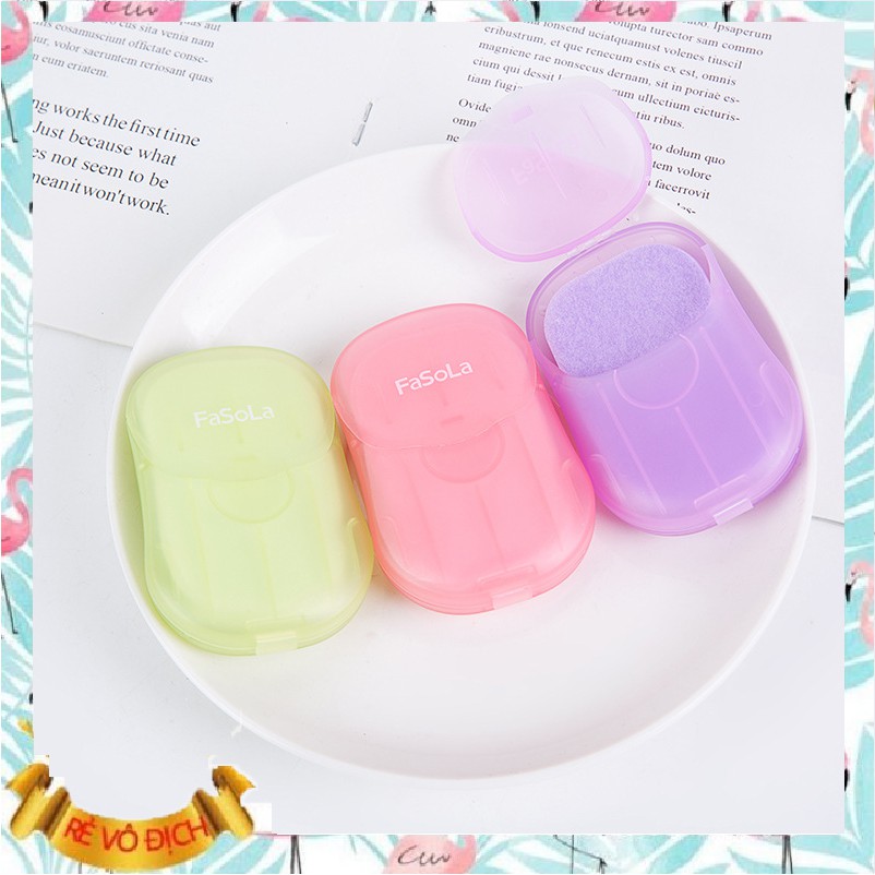 Fasola Handy Paper Soap, Hand Soap (Box of 50 pieces) | Shopee Malaysia