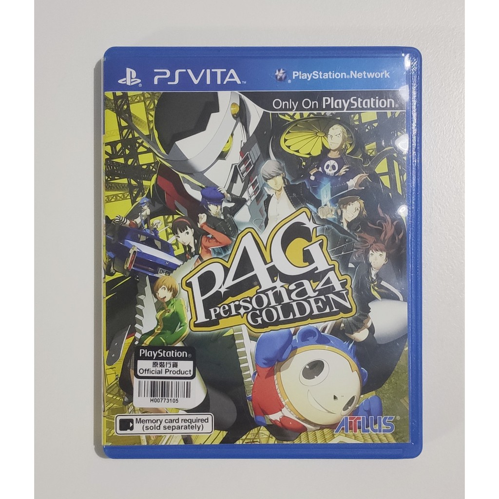 P4G Persona 4 Golden | PSVITA (used) | Shopee Malaysia
