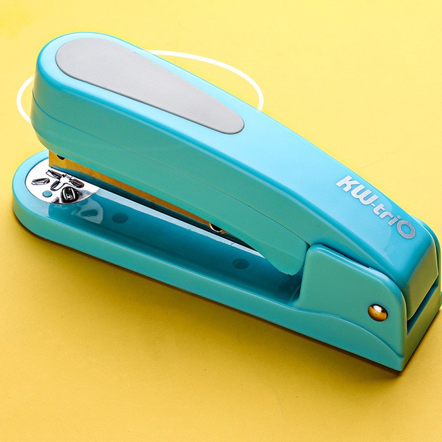READY STOCK 360 Rotation Stapler Gun Stationery Mini Office Stapler ...
