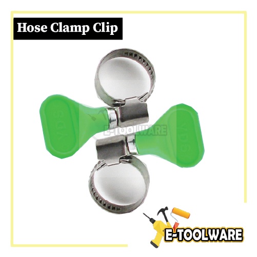 Stainless Steel Hose Clip Handle 7/8''(2pcs/pack) | Shopee Malaysia