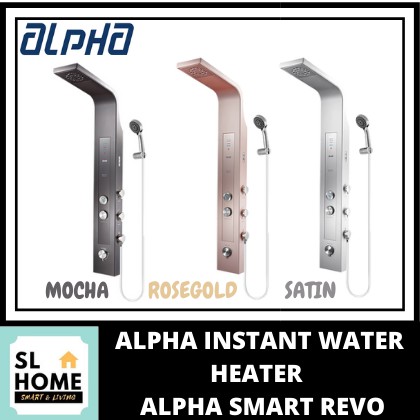 ALPHA SMART REVO-I / REVO-E INSTANT WATER HEATER WITH ECO MODE | Shopee Malaysia