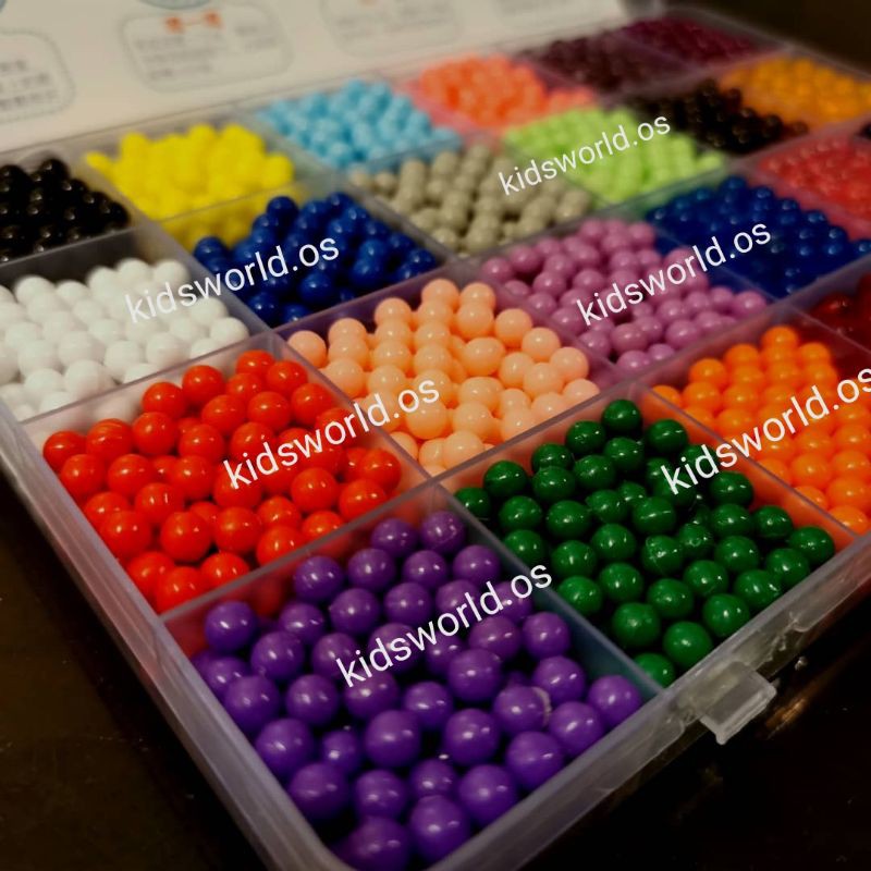 24 Colors Magic Aqua Water Craft Sticky Beads for Kid DIY Crafting ...
