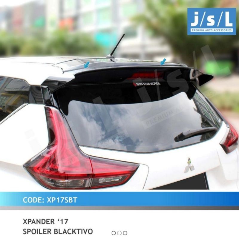 Mitsubishi Xpander Rear Spoiler Body Color | Shopee Malaysia
