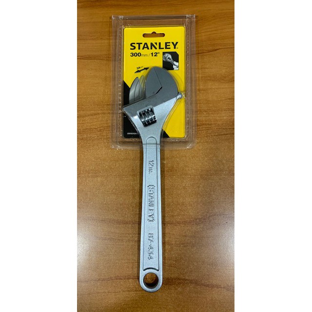 STANLEY Adjustable Wrench (4", 6", 8", 10", 12", 15") | Shopee Malaysia