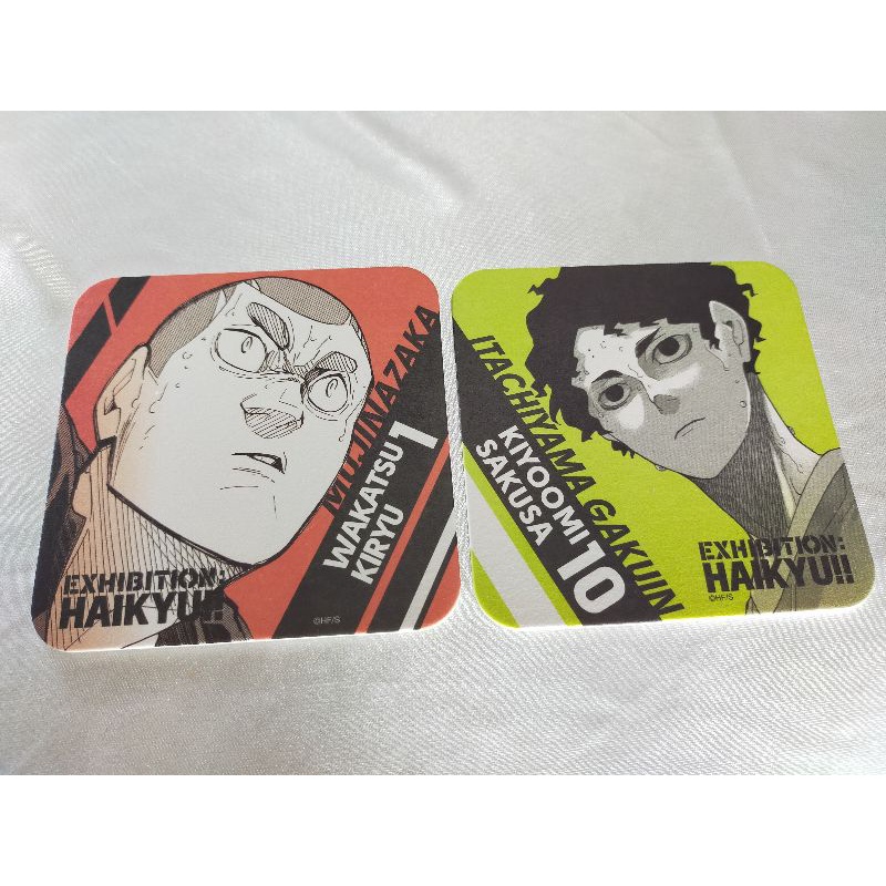 Sakusa Coaster Haikyuu Exhibition Kiryu Original Japan Haikyu | Shopee ...