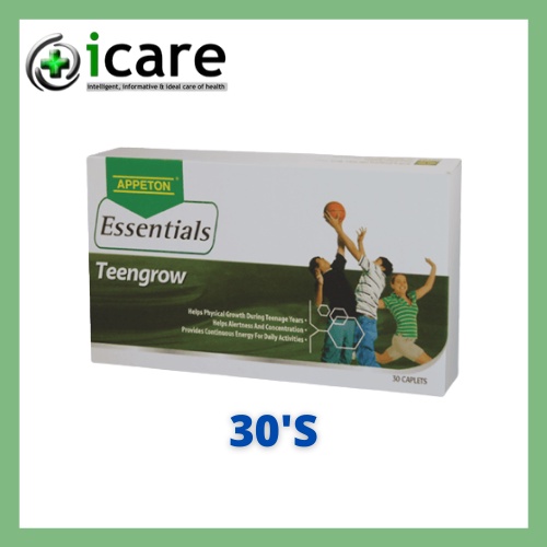 APPETON ESSENTIALS TEENGROW 30'S ( EXP DATE : 10/2026 ) | Shopee Malaysia