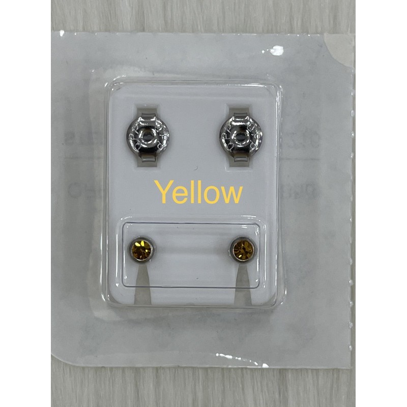 Stainless Steel #3mm(QPP Ear Piercing Earrings )Subang Tindik Emas ...
