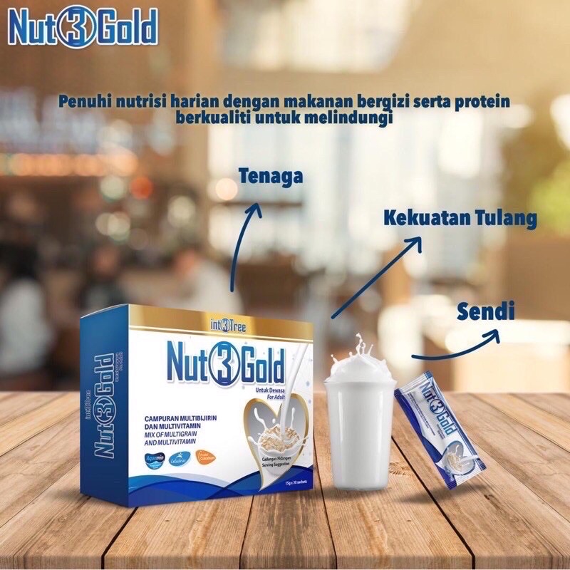 SUSU NUT3GOLD MULTIVITAMIN | Shopee Malaysia