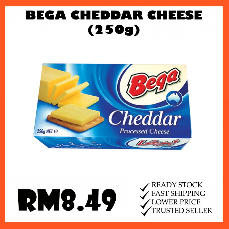 READY STOCK~BEGA CHEDDAR CHEESE (250g) | Shopee Malaysia
