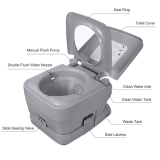 Portable Toilet Adult Children Mobile Outdoor Camping Hospital Travel ...