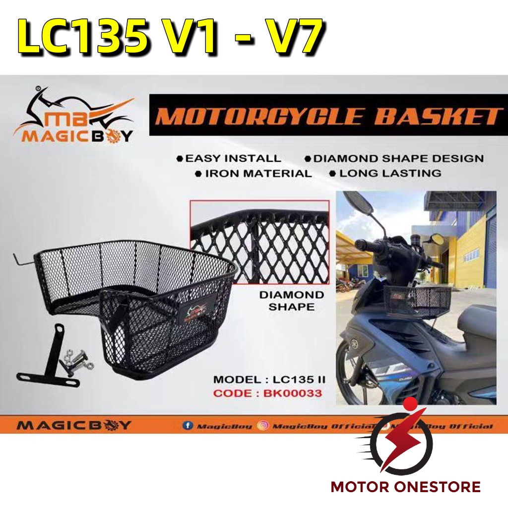 VIETNAM STYLE BAKUL BASKET RAGA DIAMOND MAGIC BOY Y15ZR / RS150/ LC135 ...