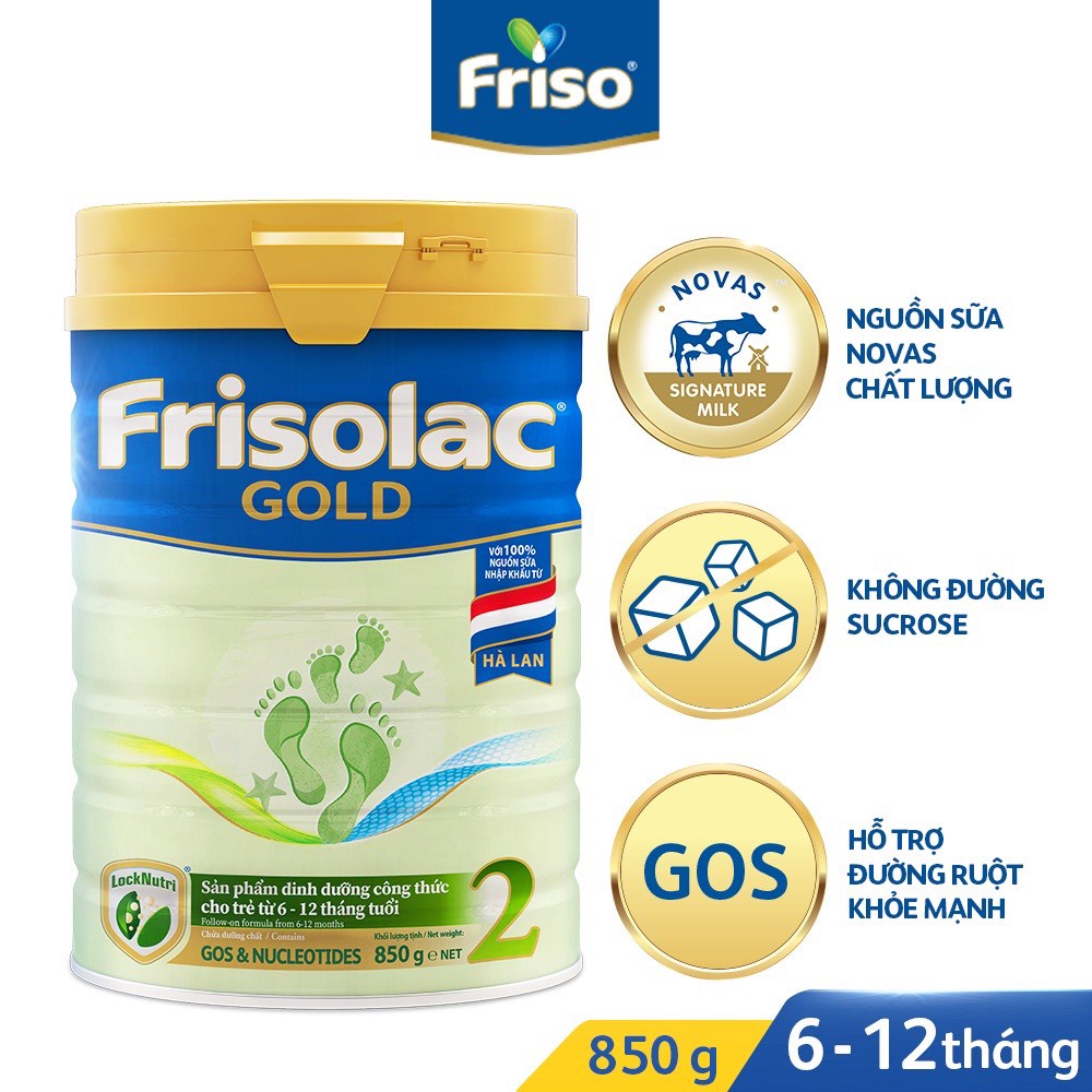 Friso Gold 2 Powdered Milk For children from 6 - 12 months old ...