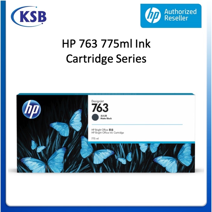 HP 763 775-ml Ink Cartridge Series ( CN072A | CN073A ) | Shopee Malaysia