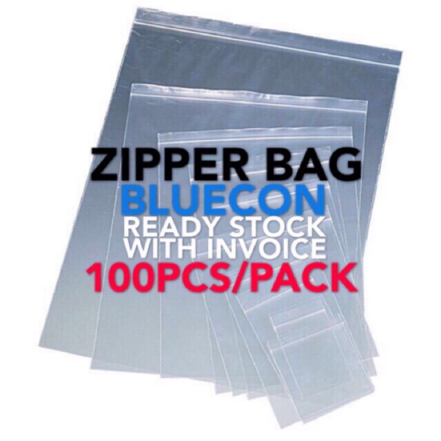 Zipper Bag Ziplock Bag Zip Lock Travel Storage Plastic Transparent / Beg Plastik Lutsinar Zip ...
