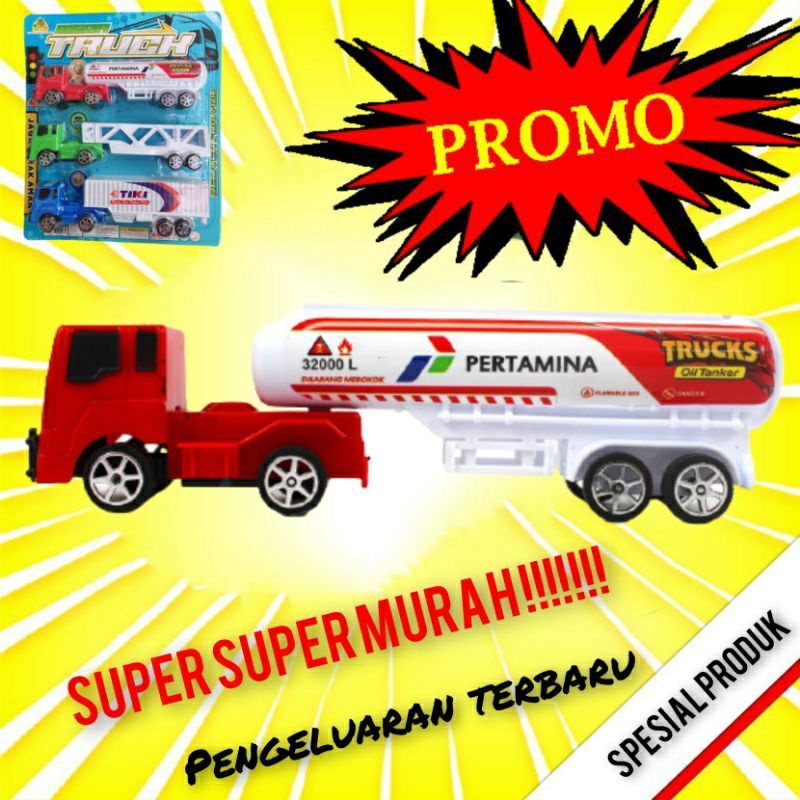 Children's TOY TRUCK TANGKI PERTAMINA OCT 6356/EXPEDITION TRUCK/TRUCK ...